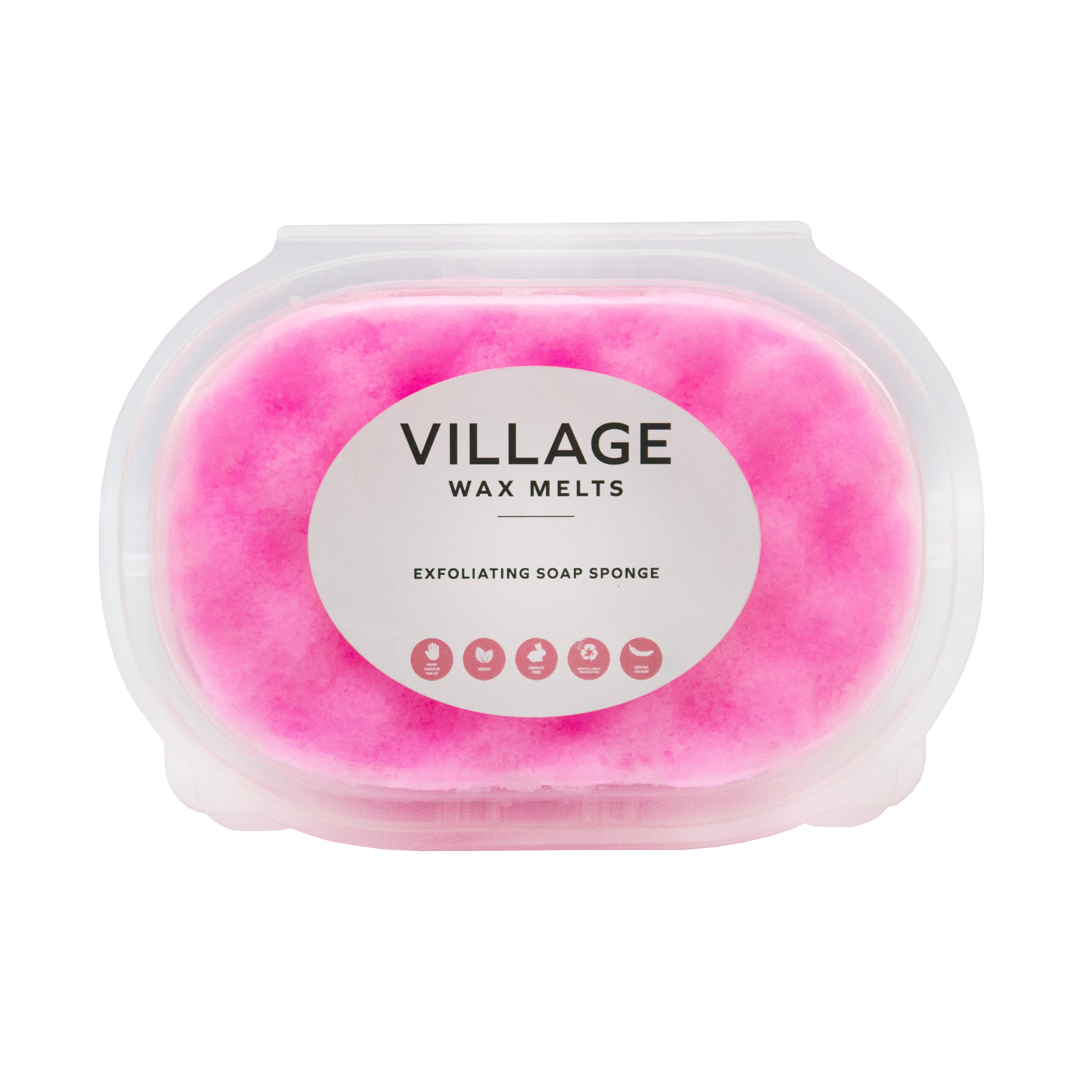 Exfoliating Soap Sponge - Scented bath sponges – Village Wax Melts