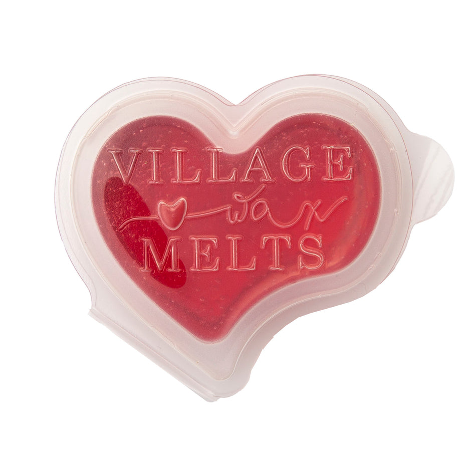 Valentine's Wax Melts - Highly Scented Heart Melts – Village Wax Melts