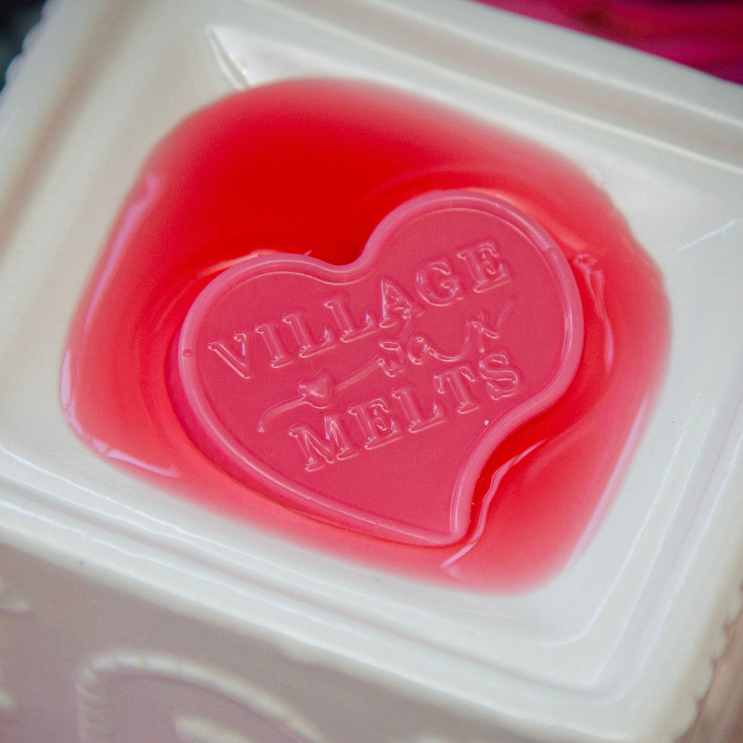 Valentine's Wax Melts - Highly Scented Heart Melts – Village Wax Melts