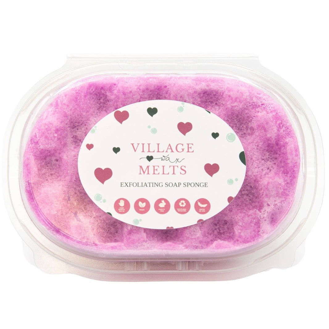 Exfoliating Soap Sponge With Soap Inside | Scented bath sponges ...