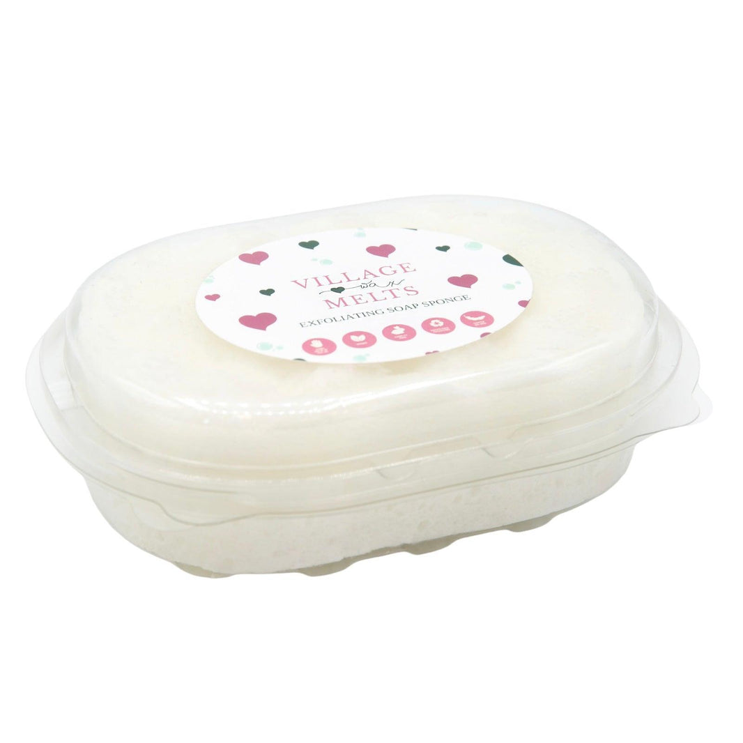 Exfoliating Soap Sponge With Soap Inside | Scented bath sponges ...