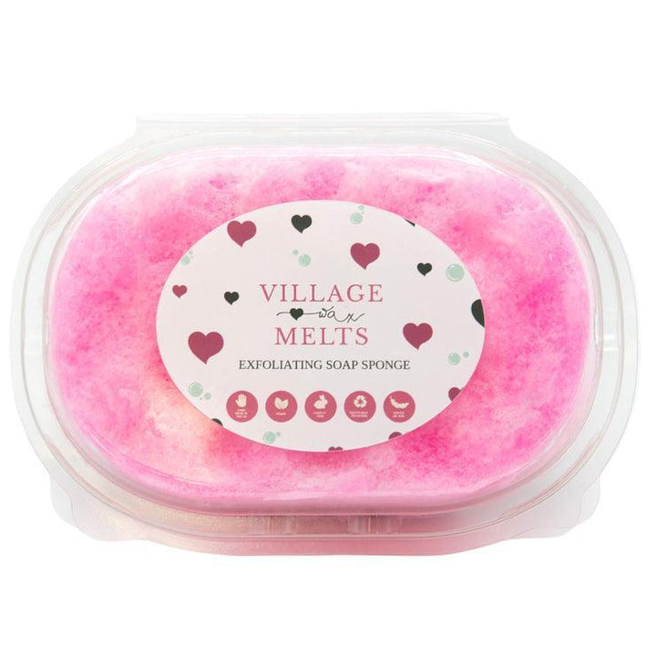 Exfoliating Soap Sponge With Soap Inside | Scented bath sponges ...